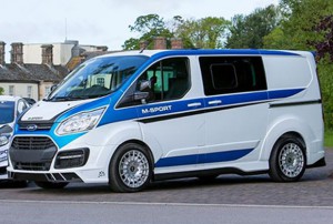 Ford Transit Custom Van Gets M-Sport Treatment